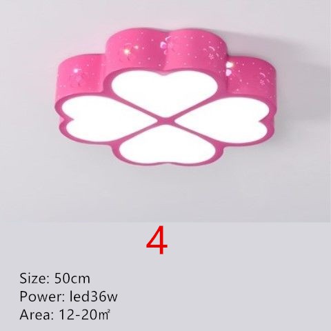 AIHO Kids Room Cute Ceiling Lamp Modern Creative Boy Girl Bedroom ...