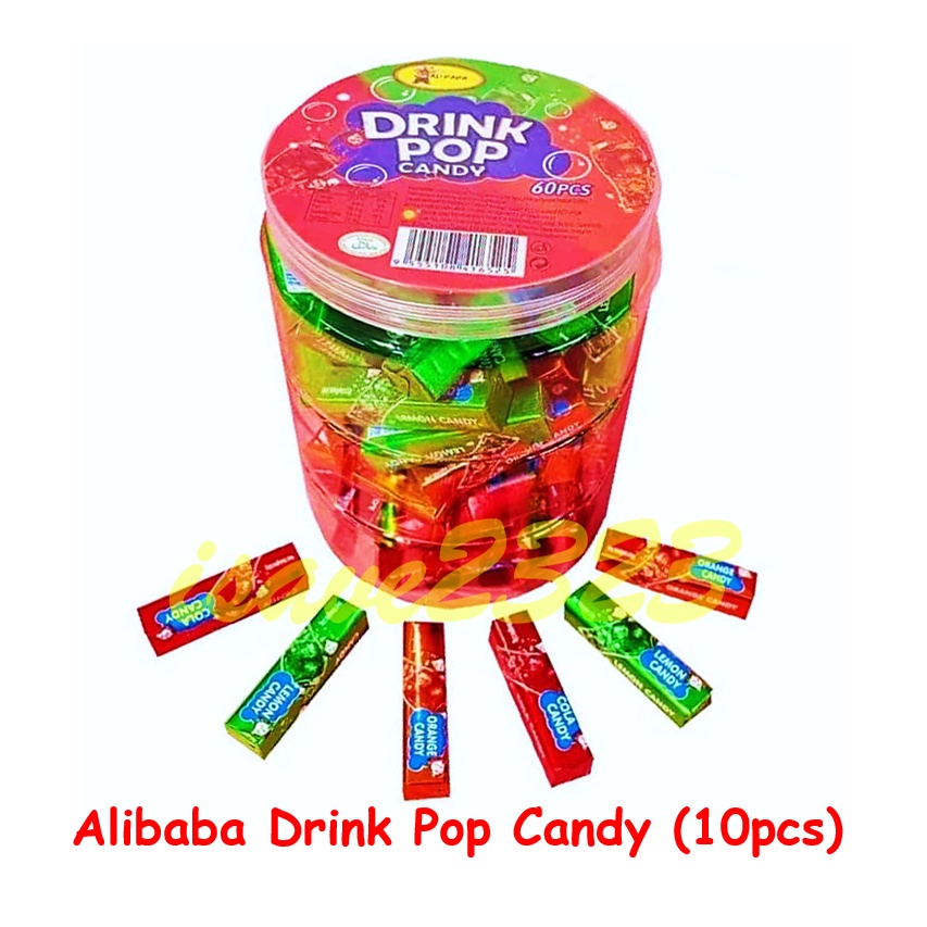 [HALAL] Alibaba Drink Pop Candy (10pcs) | Shopee Philippines