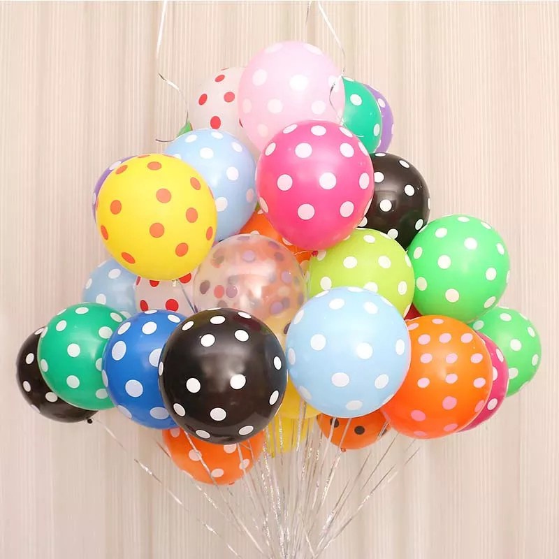 Polkadot Latex Balloons | Balloons | Party Balloons | Party Supplies ...