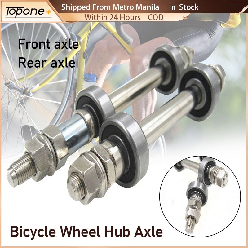 Bicycle Wheel Hub Metal Axle Front Rear 6000 Bearing For Mountain Bike ...