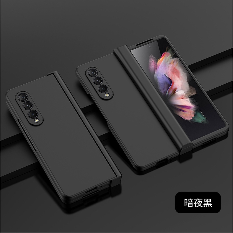 Samsung Galaxy Z Fold 4 Case with Hinge Matte Hard PC Folding Plain ...