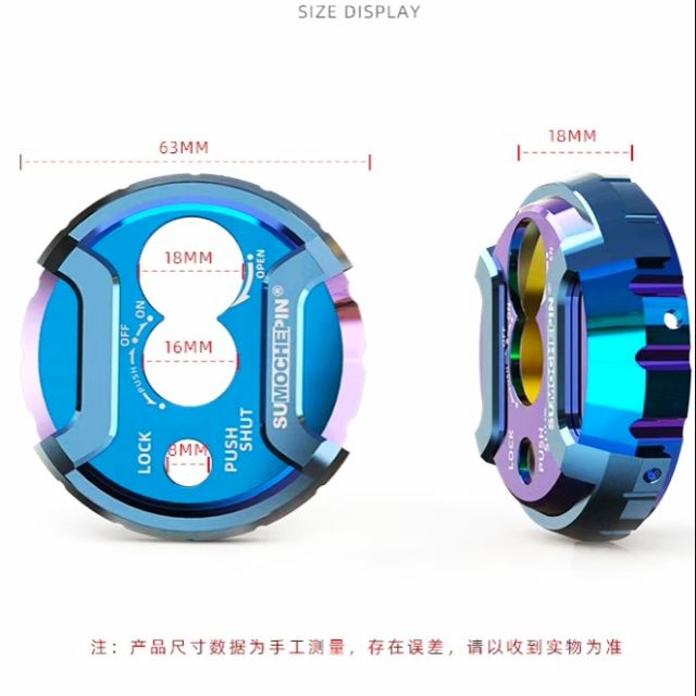 Nmax key cover /key cap susi ingnation switch Titanium | Shopee Philippines