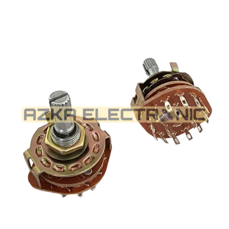 Rotary Switch Selector 3x4 3 Pole 4 Positions | Shopee Philippines