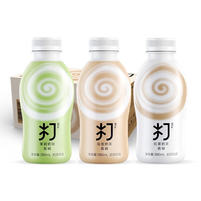 Nongfu Spring Water Oolong Low Sugar Milk Tea 380ml | Shopee Philippines