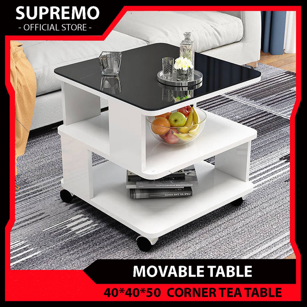 𝐒𝐔𝐏𝐑𝐄𝐌𝐎 𝐒𝐓𝐎𝐑𝐄 Movable Table Center / Bedroom Side Table / Modern ...