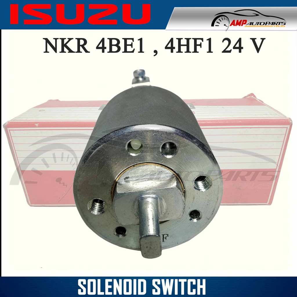 Solenoid Switch For Isuzu NKR 4BE1 , 4HF1 24 V | Shopee Philippines