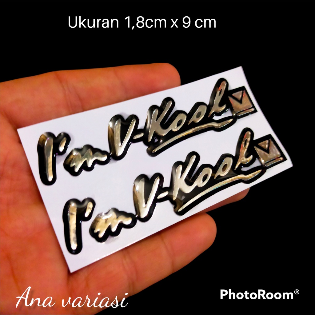 New emblem TIMBUL v kool Sticker TIMBUL v kool Sticker v kool | Shopee ...