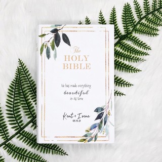 Personalized Catholic Wedding Bible | Shopee Philippines