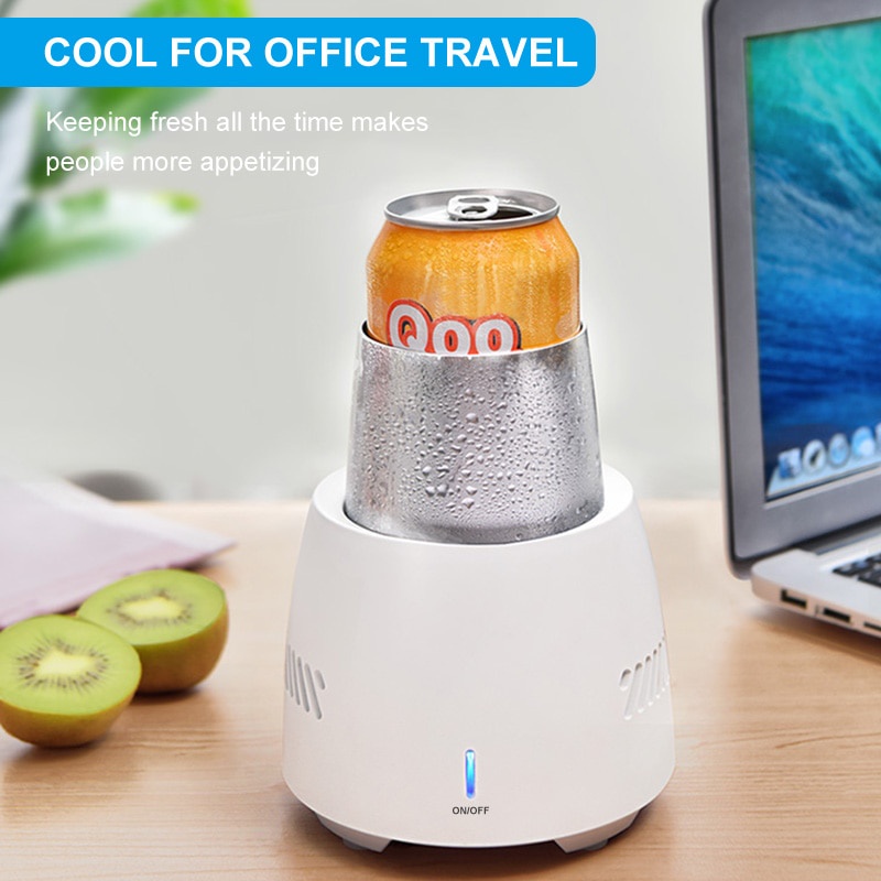 Drink Fast Cooler Cup Electric Beverage Cooling Cup Ice Coolers Whisky ...