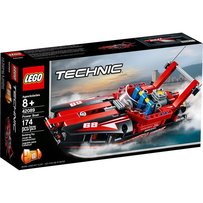 Lego 42089 Technic Power Boat | Shopee Philippines