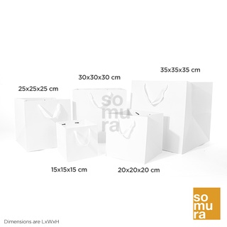 Simple Square Gift Shopping Bag Square Brown/Black Cake Box Takeaway ...