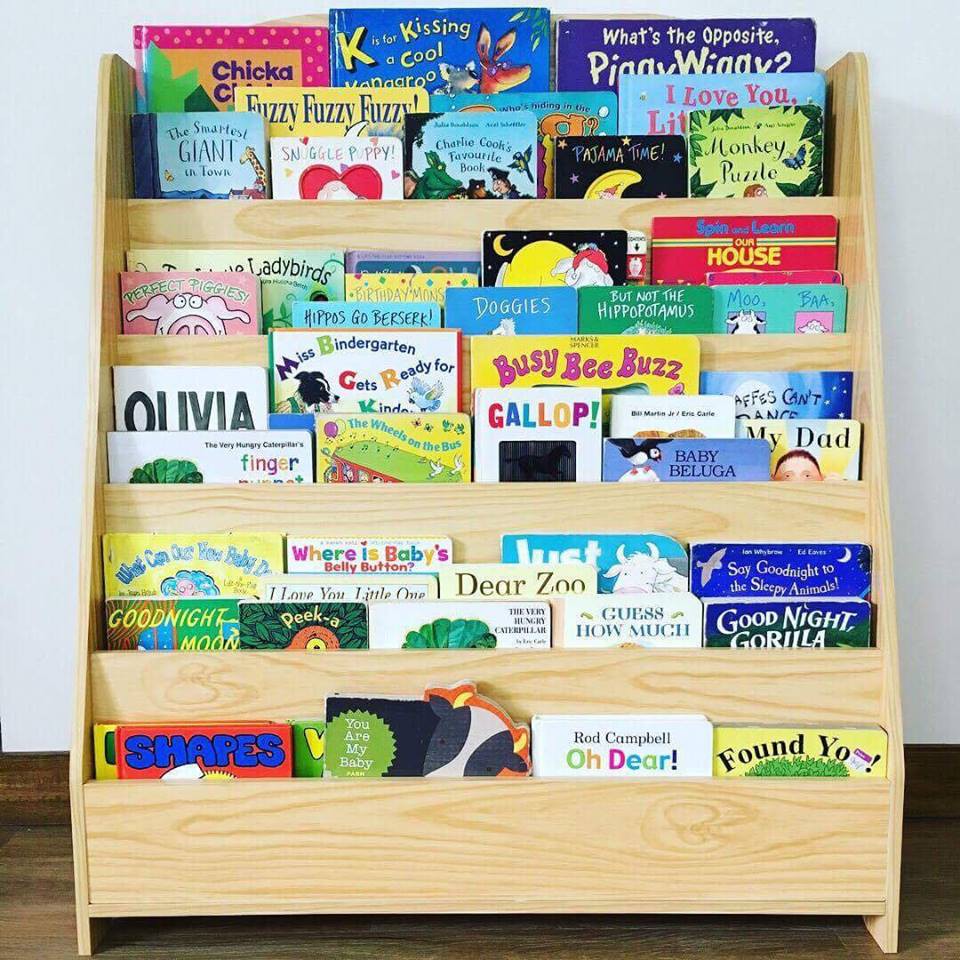 Happy Kiddos #726 Kids Bookshelf Toy Storage Rack Children's Book shelf ...