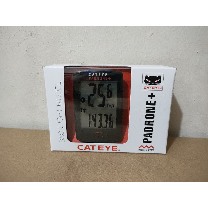 Cateye Padrone+ Backlight model wireless bike speedometer | Shopee ...