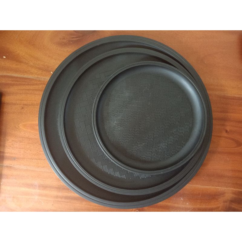 Reusable Plastic Bilao Round Food Tray 9, 12, and 14 inches | Shopee ...