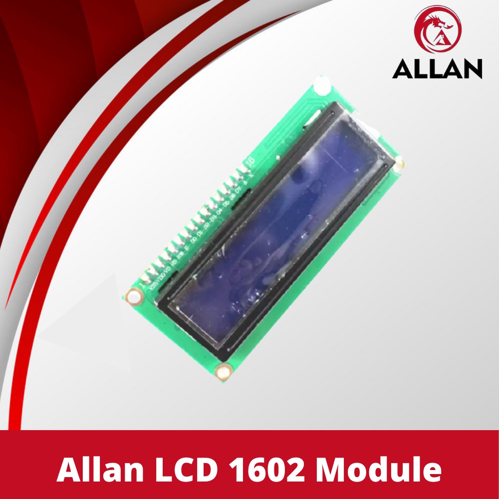 Allan LCD1602+I2C LCD 1602 module Blue screen IIC/I2C for arduino ...