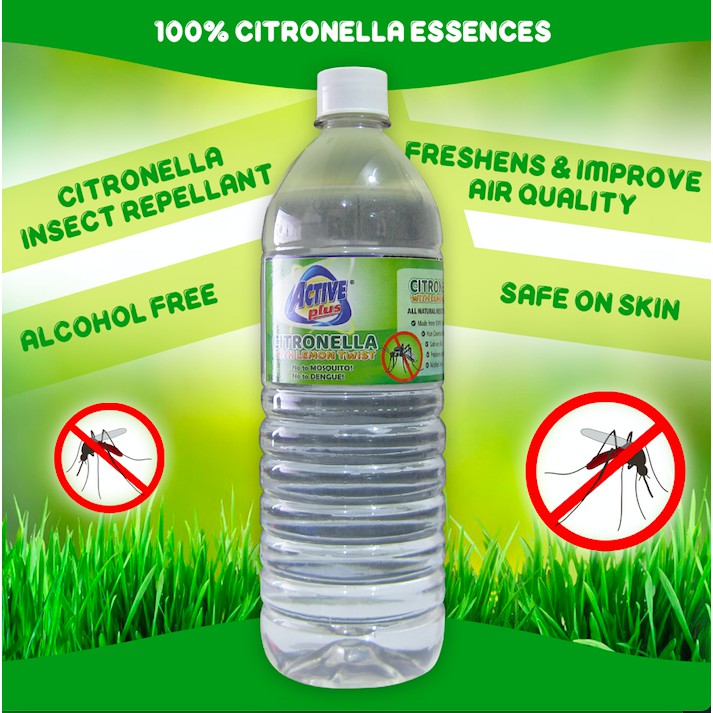 Active Plus Insect Repellant/ Citronella (1 liter) | Shopee Philippines