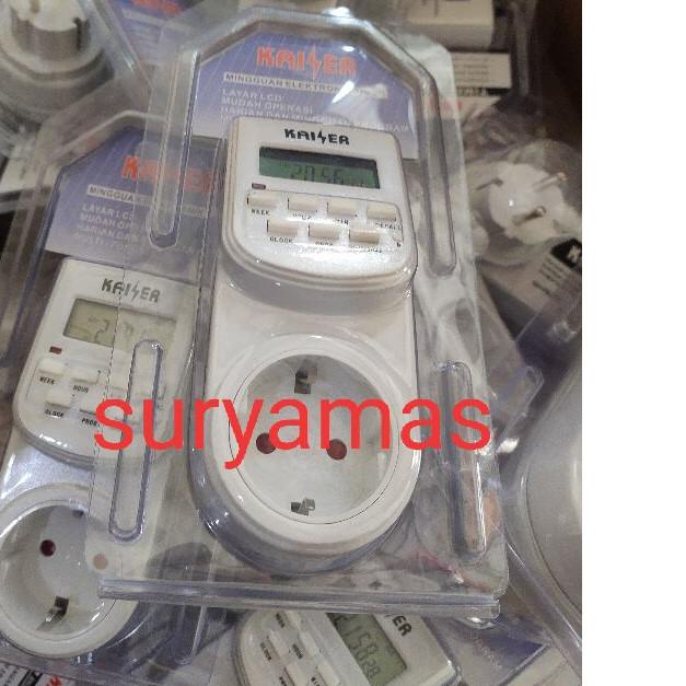 Digital Electronic Timer Socket Kaiser | Shopee Philippines