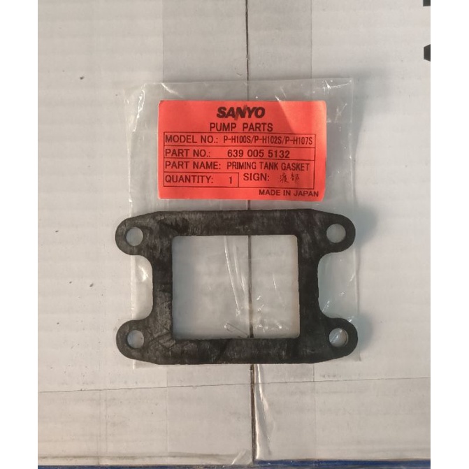Sanyo Priming Tank Gasket PH-100 D 137S Water Pump Spare Parts | Shopee ...