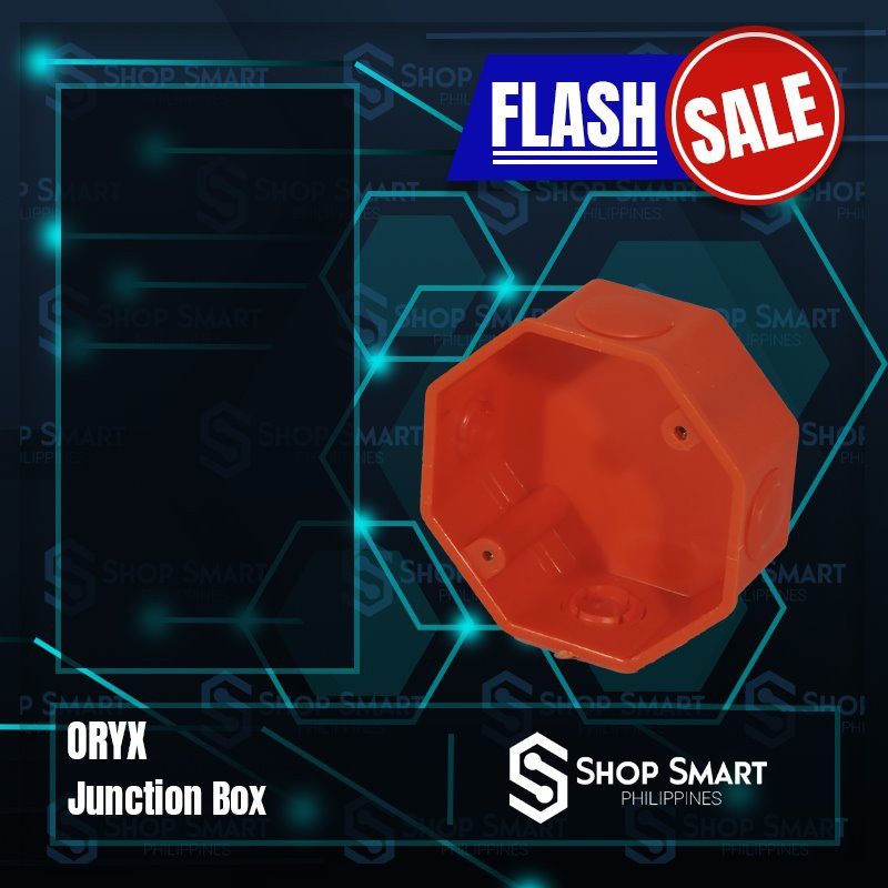 ORYX UTILITY/JUNCTION BOX (Orange) | Shopee Philippines