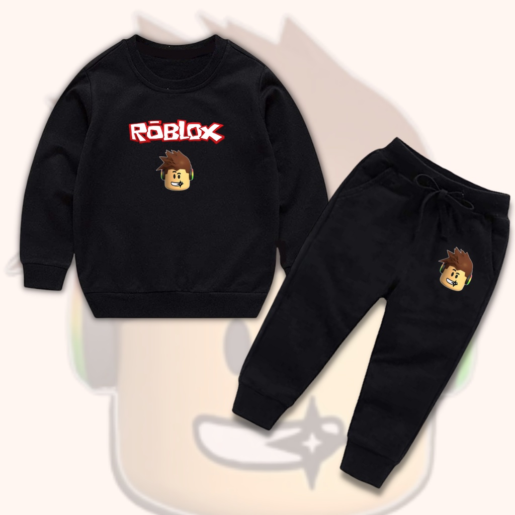 2in1 Roblox Terno for Kids (0-12 Years Old) Jogger Sweater Jacket ...