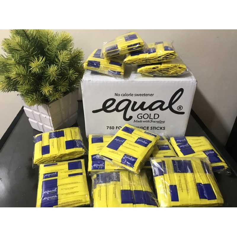 Equal Gold 50pcs + 5 pcs per pack | Shopee Philippines