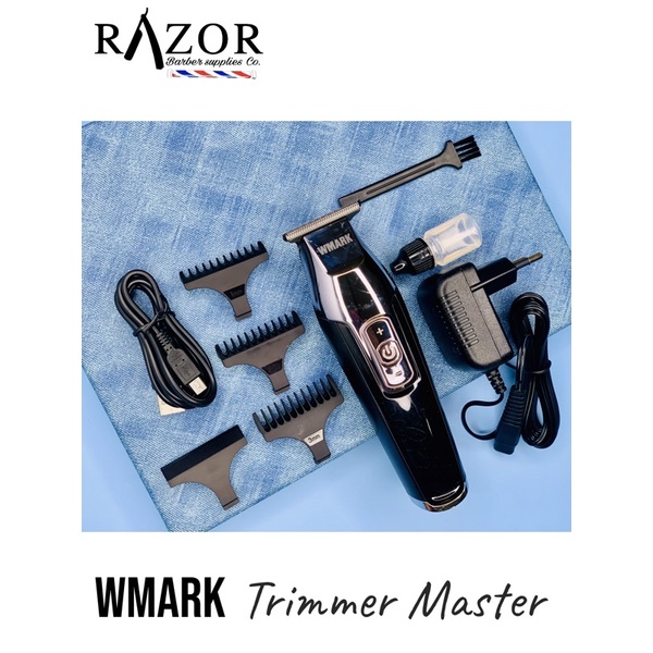 Wmark Hair Trimmer Master Digital Trimmer Detailer Razor Barber ...