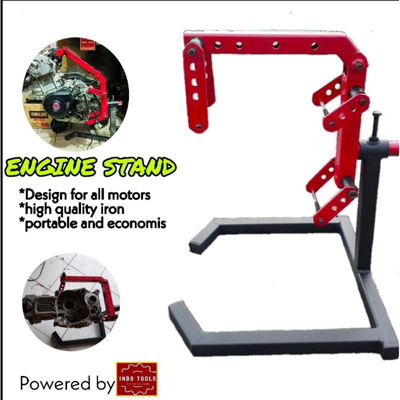 MESIN Engine Handle engine stand engine stand universal Motorcycle ...