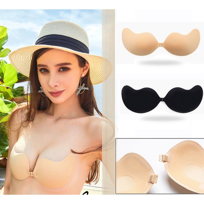 Backless Mango Magic Brassiere Female Cleavage Bra Self Invisible Sexy Bras Backless Front ...