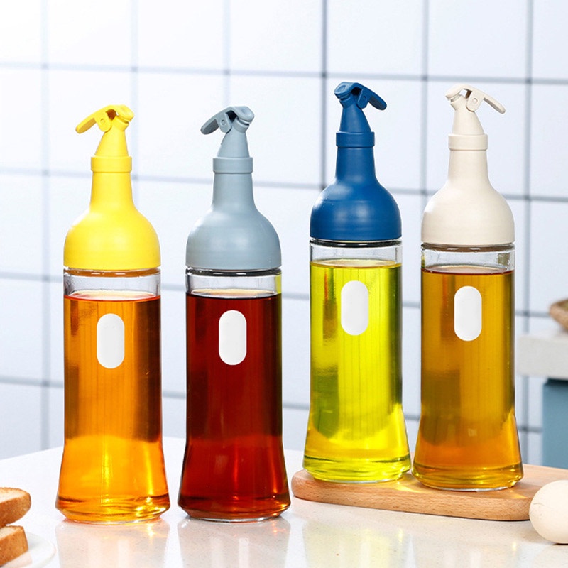 Bago Glass oil seasoning bottle for soy sauce condiments bottle set ...