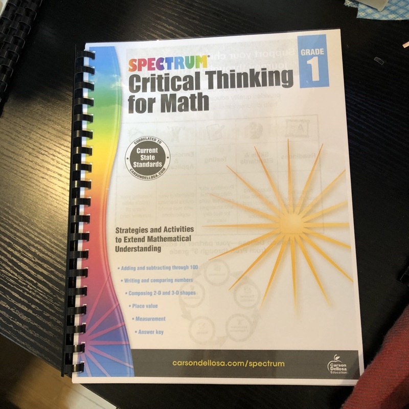 Spectrum Workbooks Critical Math Kindergarten to Grade 2 | Reading ...