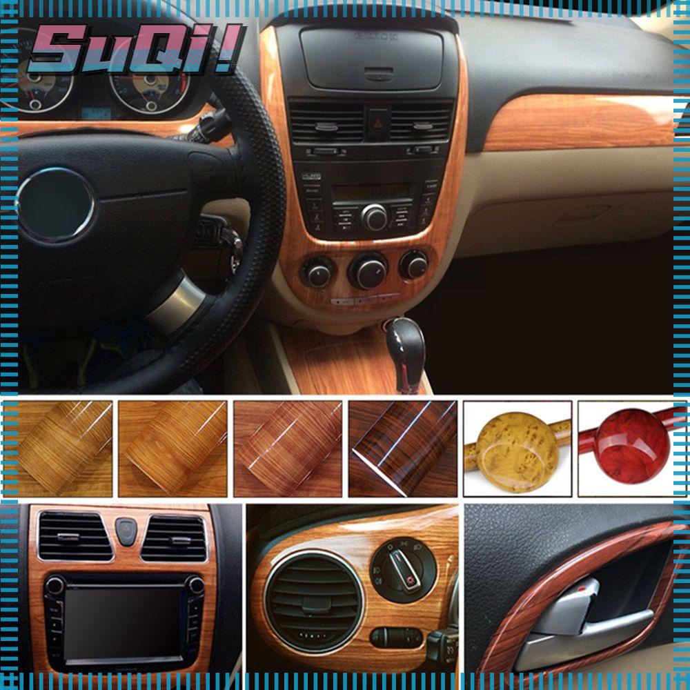 1M Fashion Auto DIY Interior Decal Roll Car Vinyl Sticker | Shopee ...