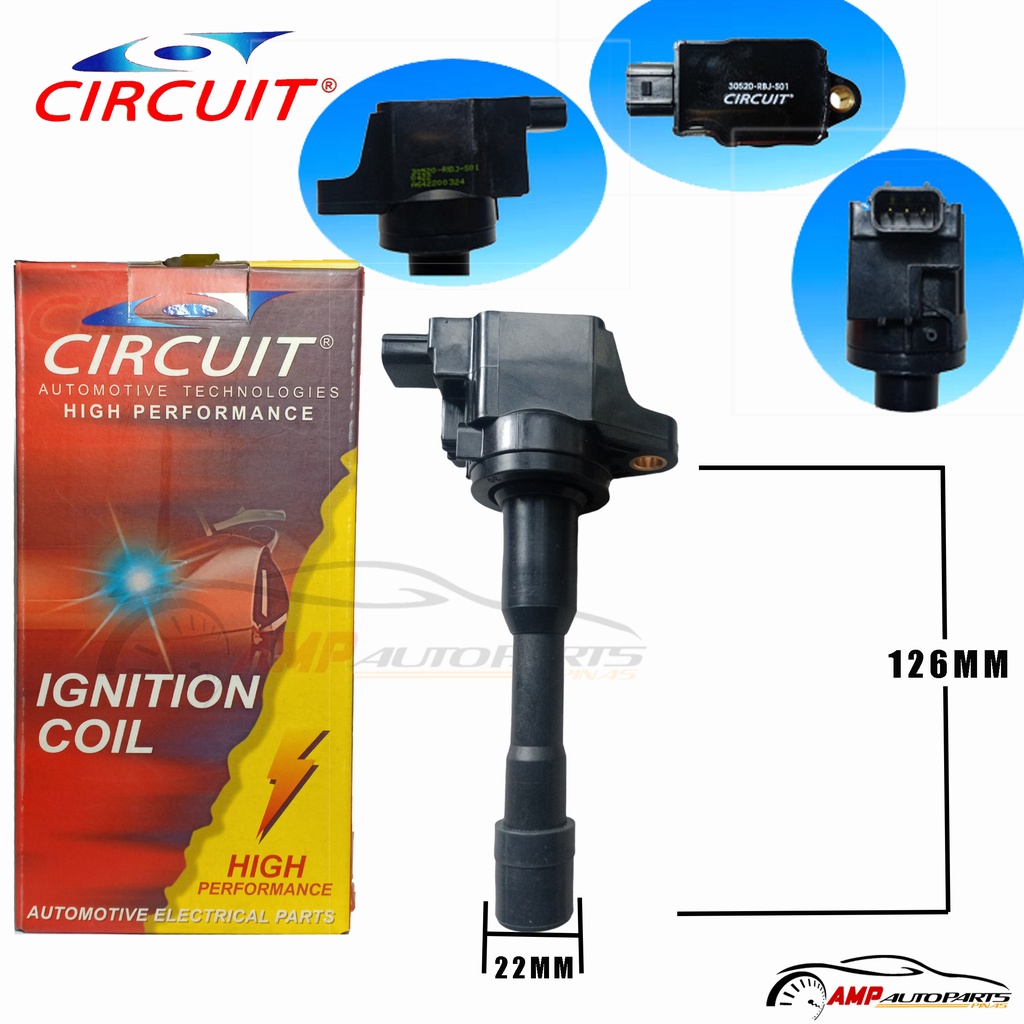 IGNITION COIL for HONDA CIVIC, FD FIT, JAZZ, CITY, INSIGHT, ILX ...