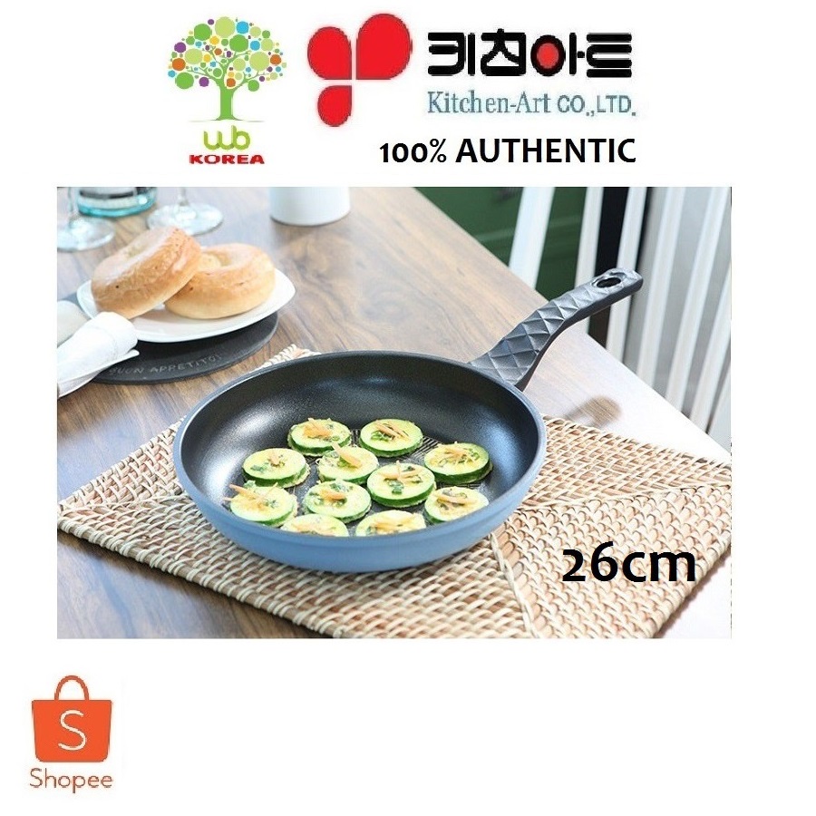 KITCHEN ART Arne Fry Pan 26cm Light Blue | Shopee Philippines