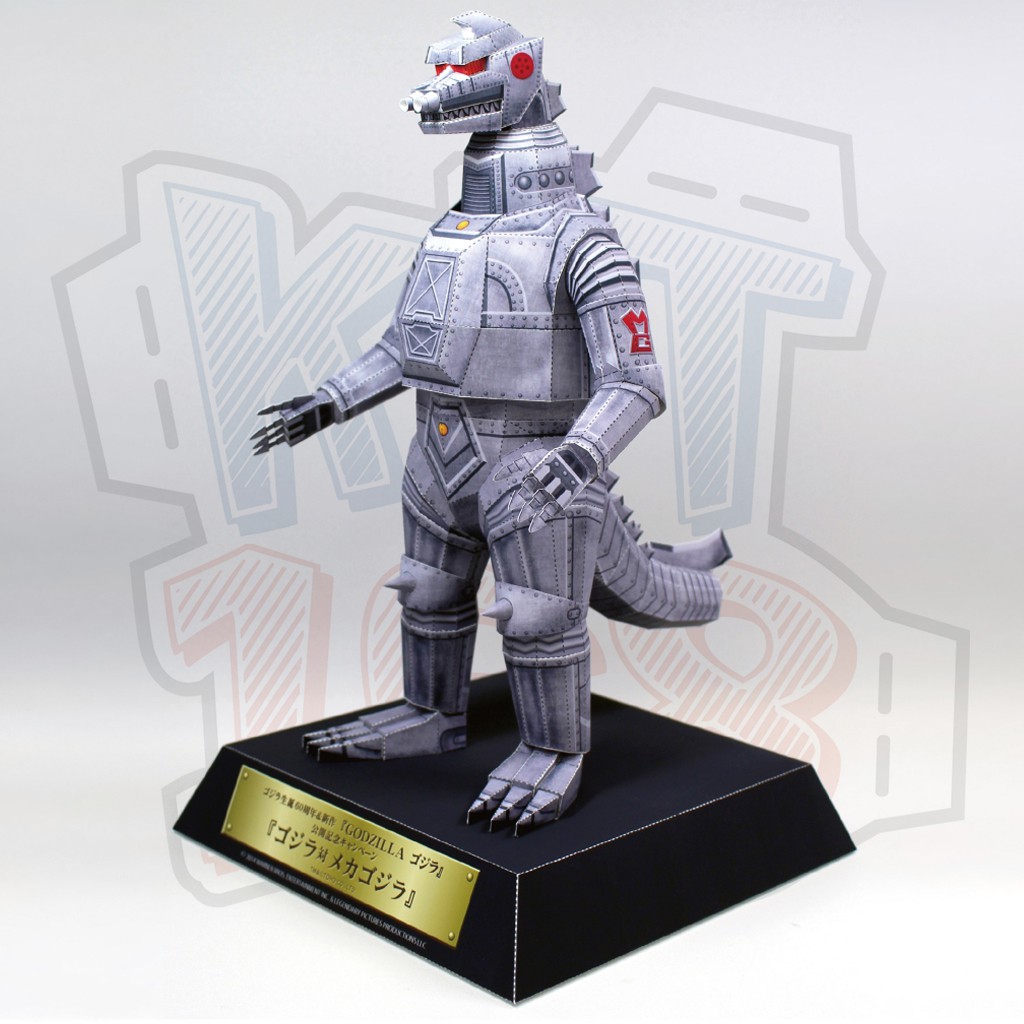 Paper Model Anime Game Mechagodzilla - Godzilla | Shopee Philippines