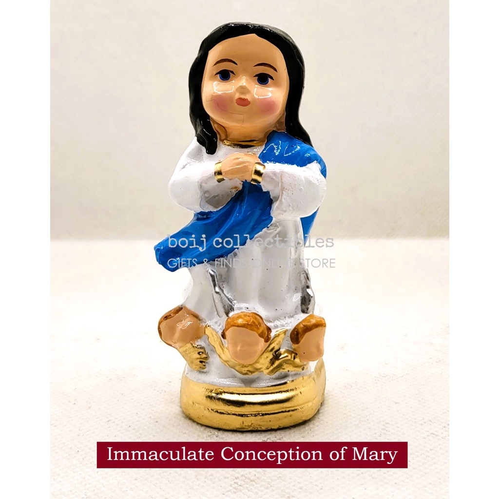 Chibi Religious Mini Statues Holy Family Sto. Nino Virgin Mary St ...
