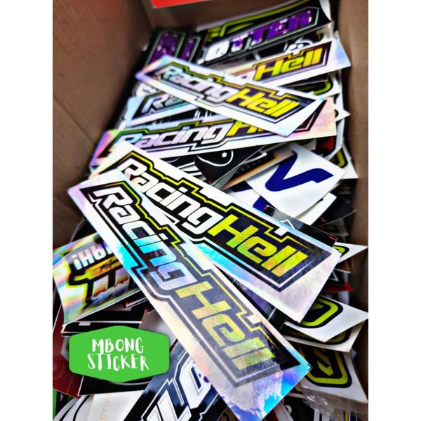 Aesthetic Sticker RACING HELL Grain Lighter Sticker | Shopee Philippines