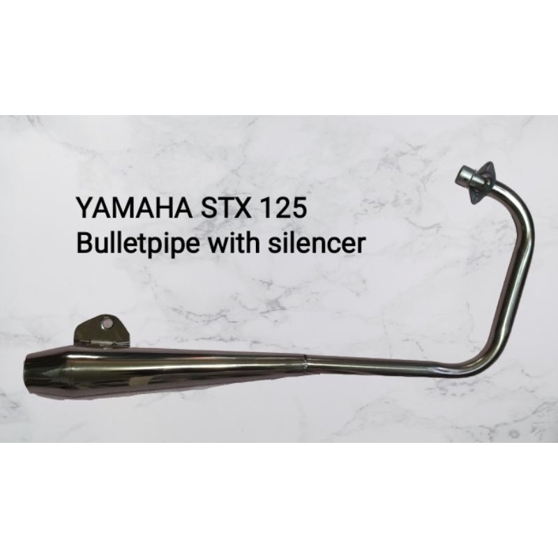 Yamaha STX 125 - BulletPipe - Stainless - Double Tube Elbow - With ...