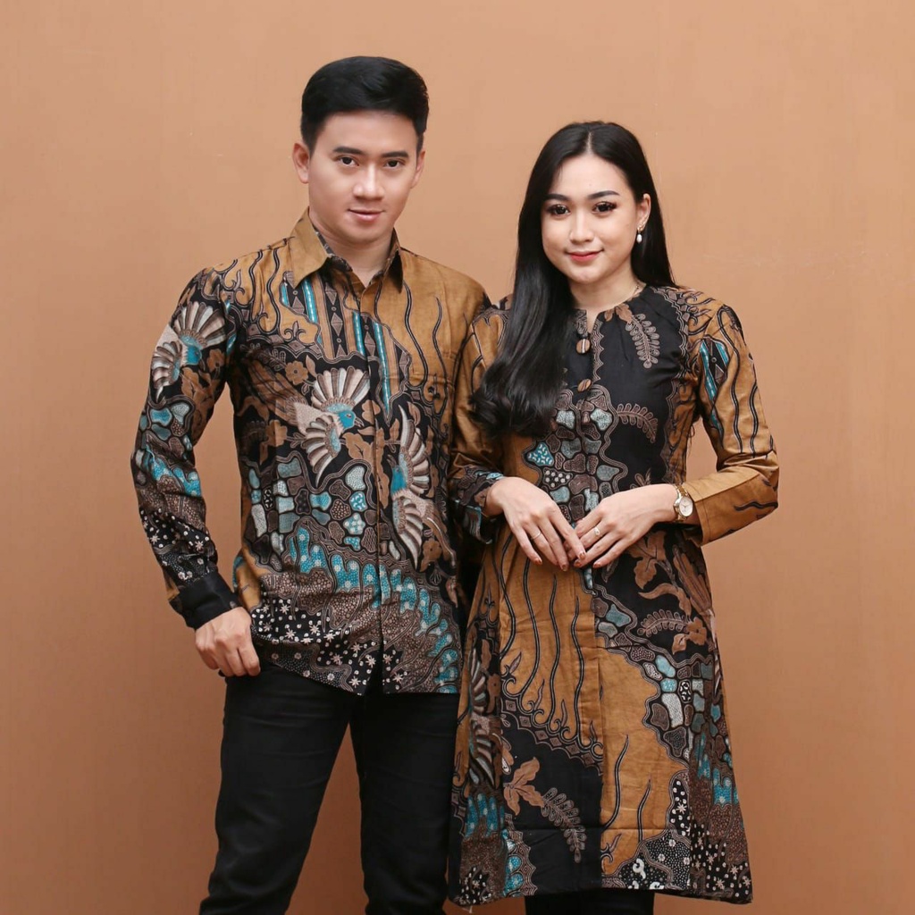 Maura Couple - Sania Ruffle Batik Couple Ori Ndoro Jowi DNT Shopee Guarantee - | Shopee Philippines