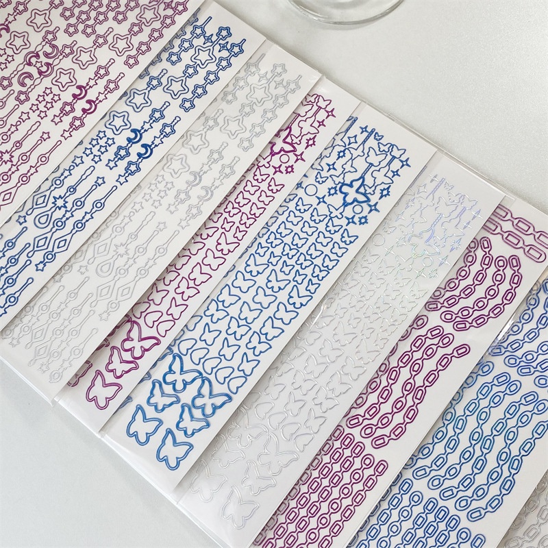 Steve Korean Transparent Butterfly Chain Pendant Toploader Sticker Hot ...