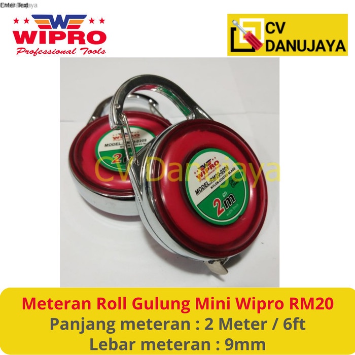 Wipro RM20 Mini Meter Roll Meter Size | Shopee Philippines