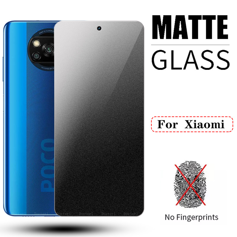 Matte Tempered Glass Screen Protector For Xiaomi Poco C75 C61 C65 C55 C40 F7 Ultra F6 F5 F4 X7 ...