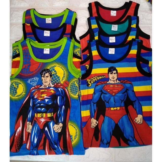 COD NEW SANDO FOR KIDDIE BOYS ( ASSORTED COLORS AND DESIGN ) | Shopee ...