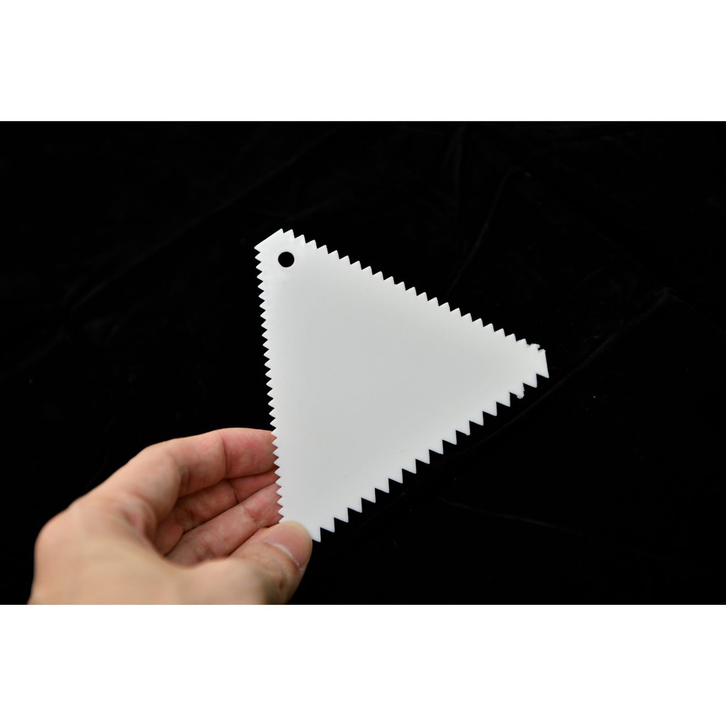 Plastic Cake Comb (For Cake Icing Styling) | Shopee Philippines