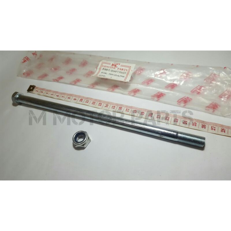 Pivot axle / swing arm axle / pivot shaft 12MM TMX125, X4, TMX155 ...