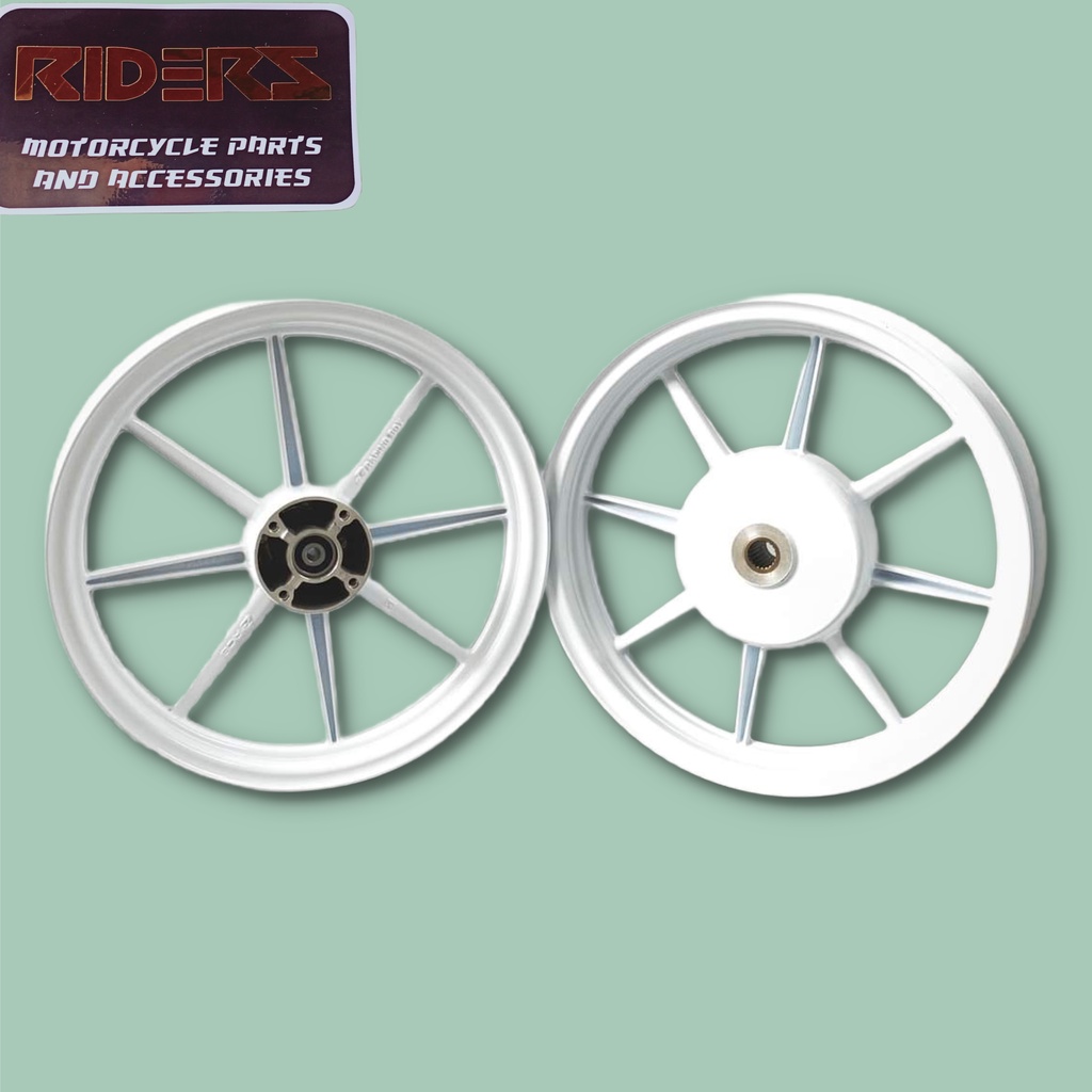 Racing Boy RCB RB8 Mags for Yamaha Mio Size14. White | Shopee Philippines