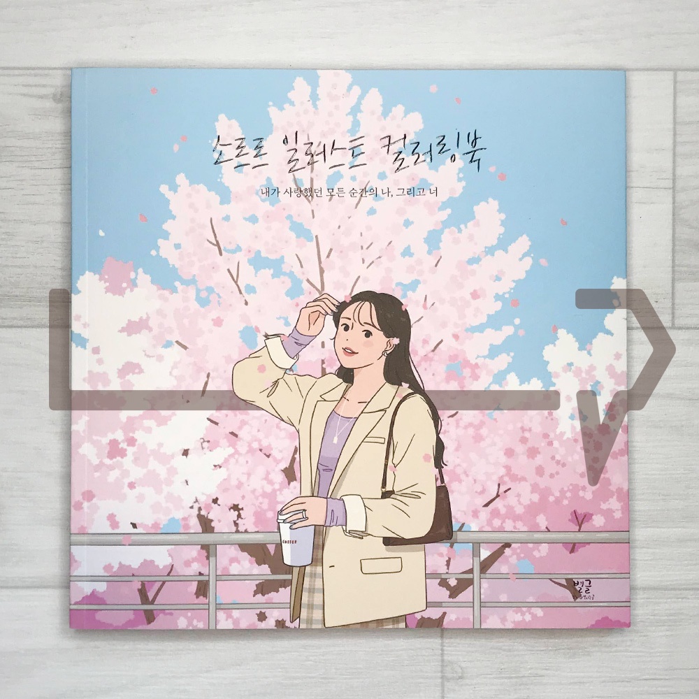 Soruru’s Coloring Book 소르르 일러스트 컬러링북. Hobby, Korean | Shopee Philippines