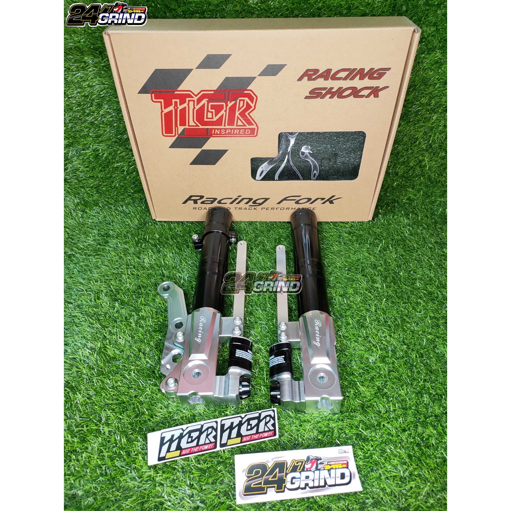 TTGR FRONT SHOCK COVER YAMAHA AEROX 155 V1 / AEROX 155 V2 (black ...
