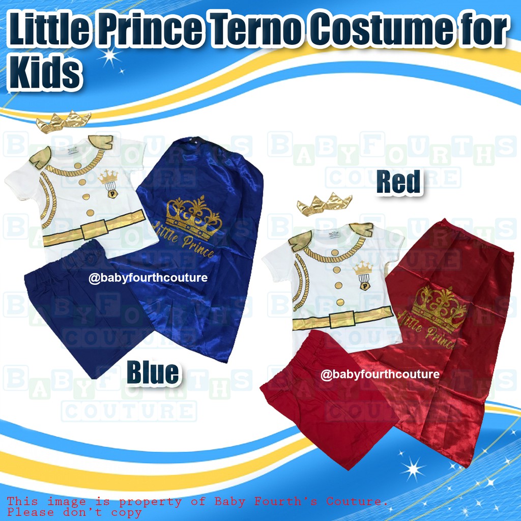 COD Little Prince with Cape Costume for Kids | Shopee Philippines
