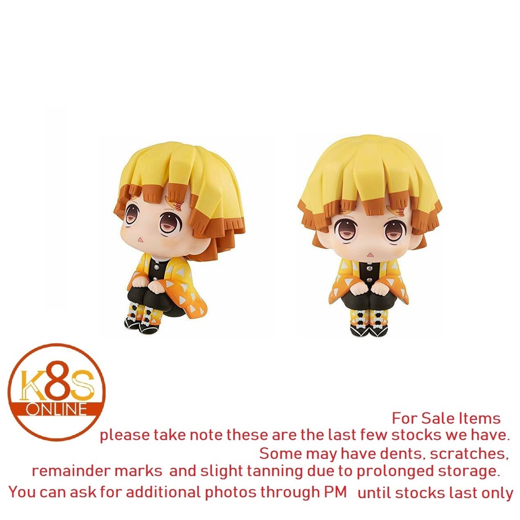 Lookup Demon Slayer Kimetsu no Yaiba Zenitsu Agatsuma Figure | Shopee ...