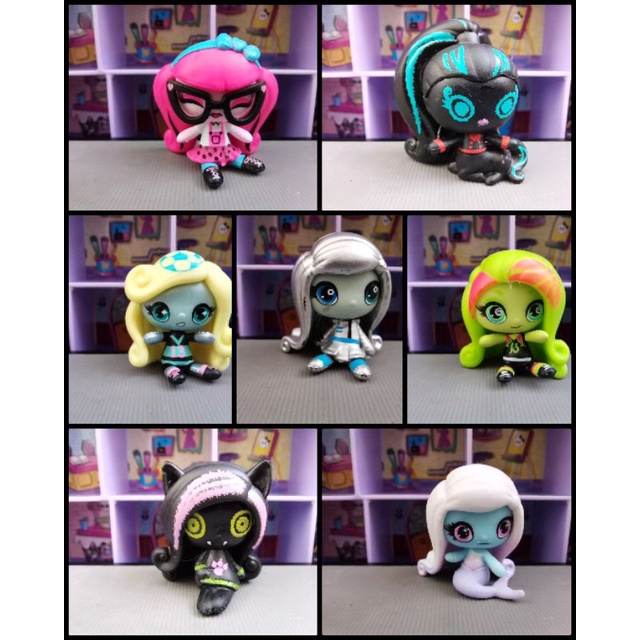 Pre-Loved ️ Monster High Mini Figures Series 2 Used No Packaging ...